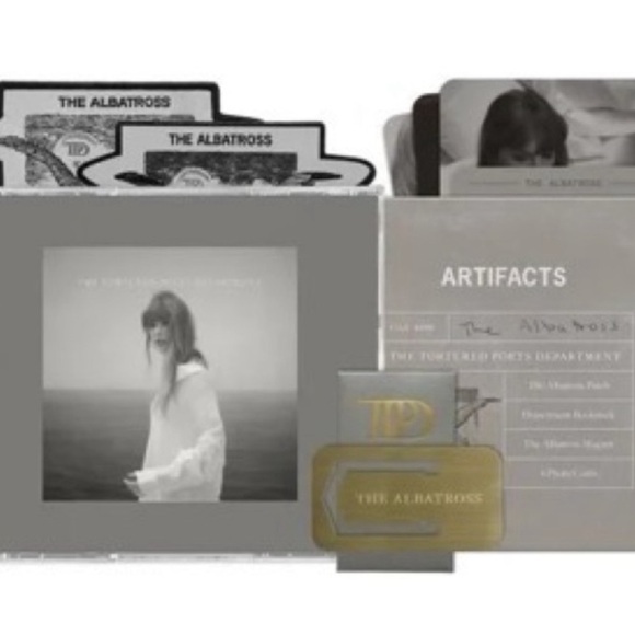 Taylor Swift | Accessories | Ttpd The Albatross Deluxe Cd With Artifacts Plus The Manuscript ...